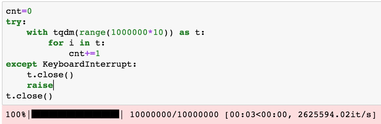 tqdm模块无法单行打印进度条_tqdm不打印-CSDN博客