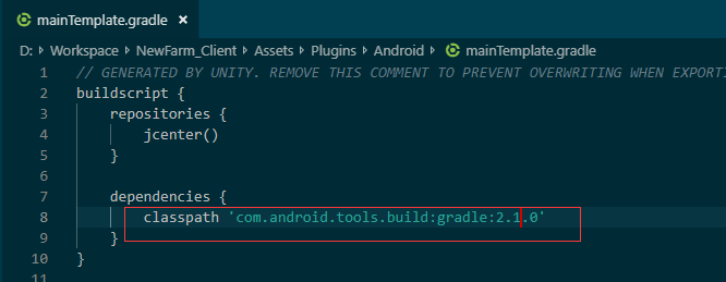Unity Gradle 打包Gradle不匹配-CSDN博客
