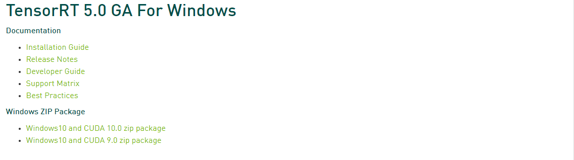 TensorRT之安装与测试（Windows和Linux环境下安装TensorRT）_判断tensorrt是否可以正常使用-CSDN博客