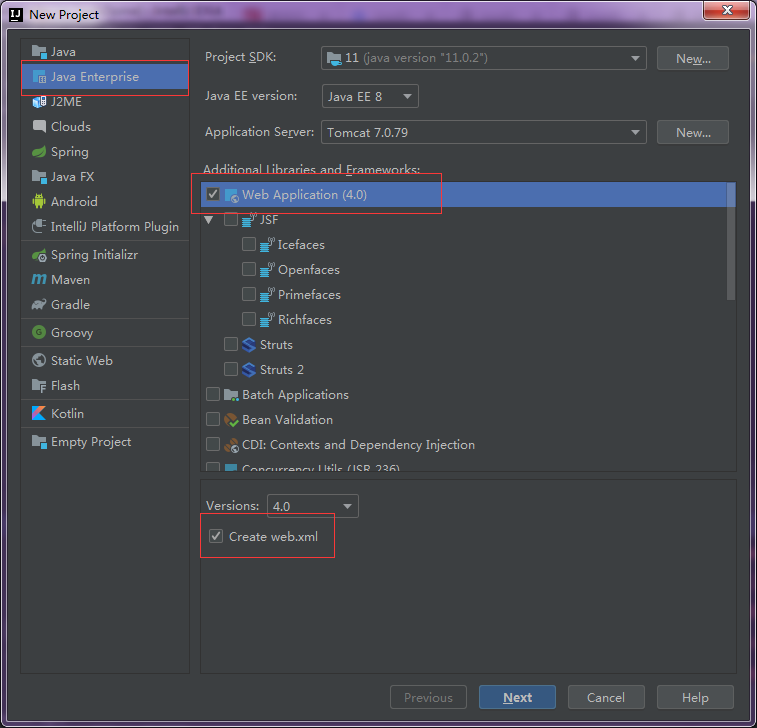 Intellij IDEA创建web项目及Tomcat服务器配置_idea只有tomee server-CSDN博客