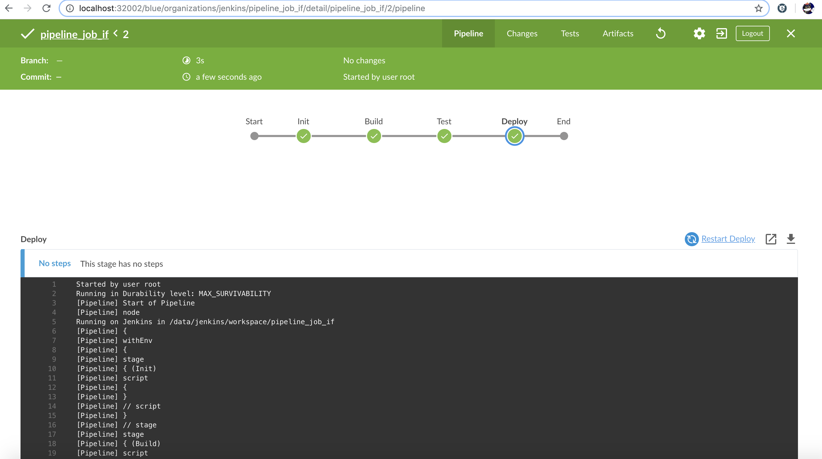 Jenkins基础：Jenkinsfile使用实例：6:使用if进行条件分支处理_jenkinsfile if-CSDN博客