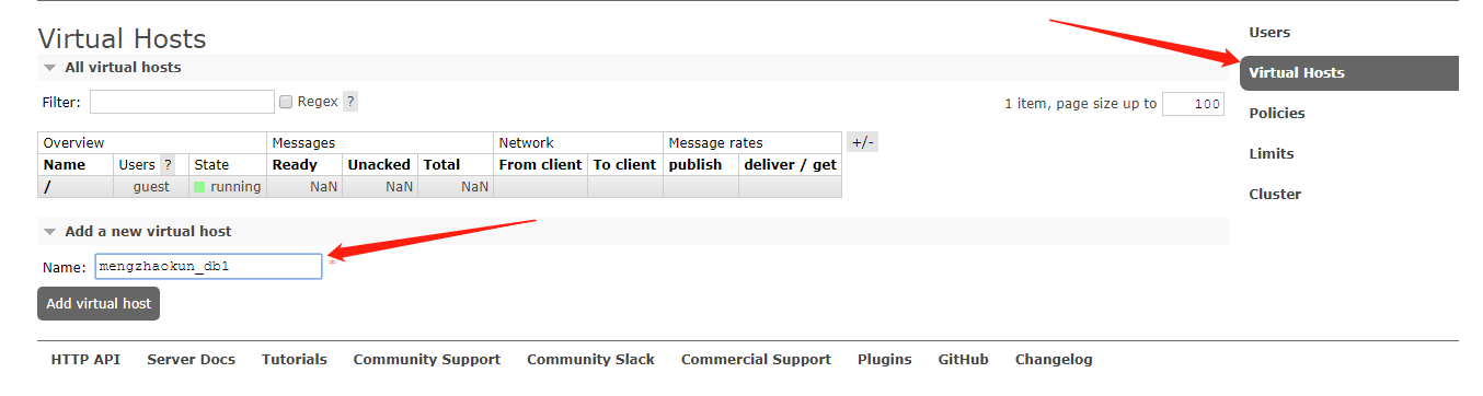 RabbitMQ 一 用户以及vhost配置_system.exception: 0: at rabbitapi.restmanagement.g-CSDN博客