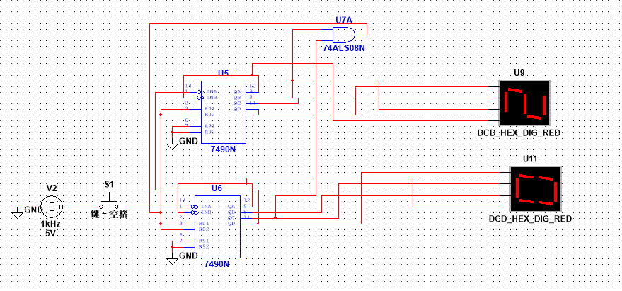【Multisim实验设计】设计一个带有显示功能的抢答器设计_74ls161设计24进制计数器_Jock.Liu的博客-CSDN博客