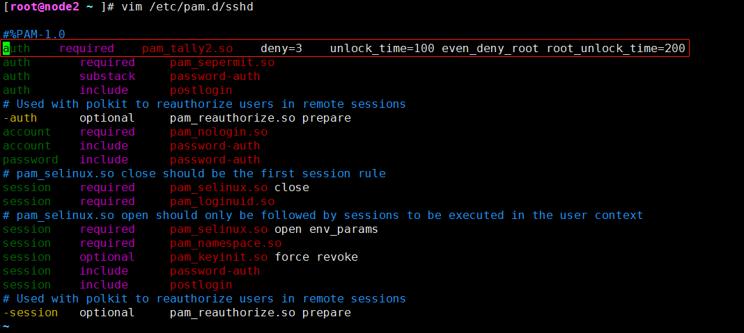 Linux限制远程登录尝试密码次数及锁定时间_linux ssh连接5次封ip1小时-CSDN博客