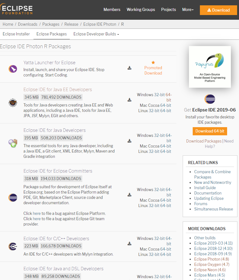 eclipse Java EE 下载地址 https://www.eclipse.org/downloads/packages/release/photon/r_ee钱包下载-CSDN博客
