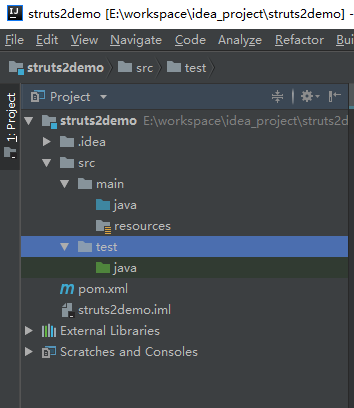 在IDEA使用Maven搭建Struts2框架_idea maven 创建struts-CSDN博客