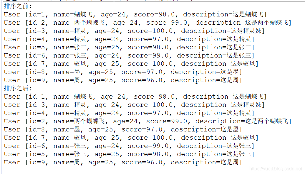Collator和comparator 接口实现中文字符串排序十二collator排序 Csdn博客