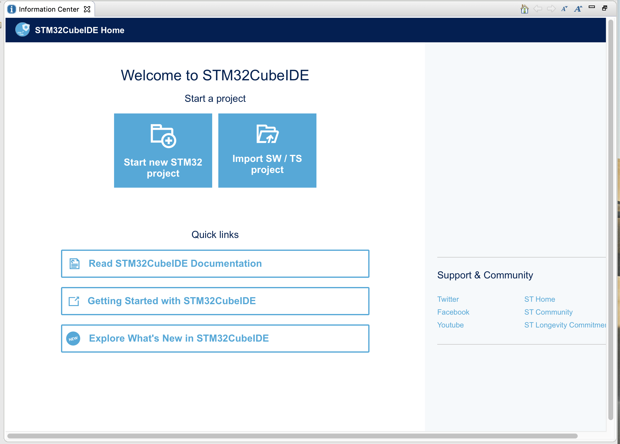 Stm32的新编译软件stm32cubeide Csdn博客