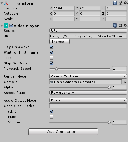 【功能】Unity中使用VideoPlayer播放视频-CSDN博客