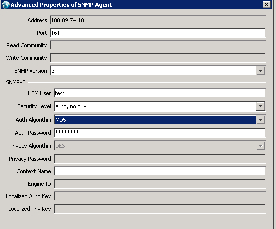 利用iReasoning MIB Browser测试DELLEMC Storage Center SC9000 SNMPv3功能_mib ...