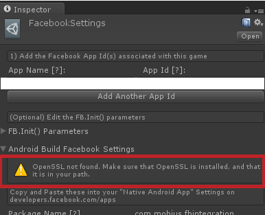 Unity 接入faceBook 坑（1）_unity openssl not found-CSDN博客