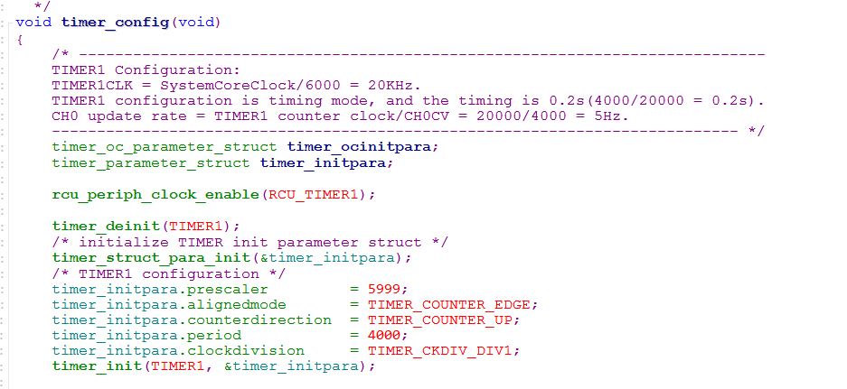 GD32 Timer调试_timer counter auto reload register-CSDN博客