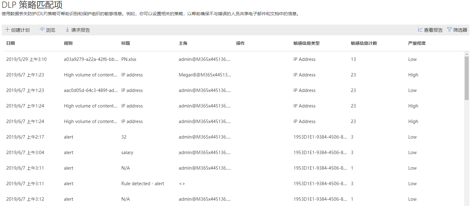 Office365安全与合规--数据防丢失保护（三）--DLP实际效果_office365 dlp-CSDN博客