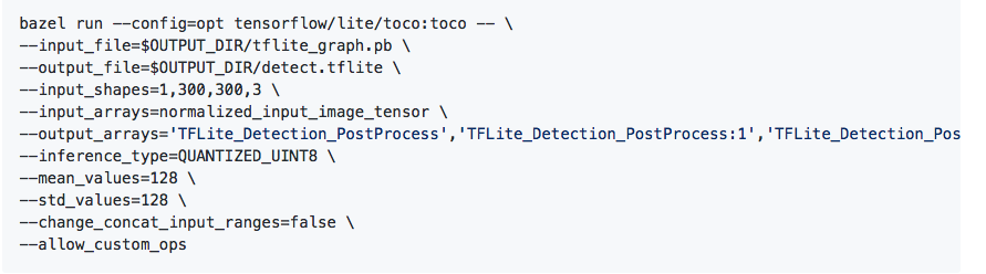 Tensorflow Object Detection Api 模型转tflite并验证 Python黑洞网