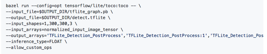 Tensorflow Object Detection Api 模型转tflite并验证 Python黑洞网