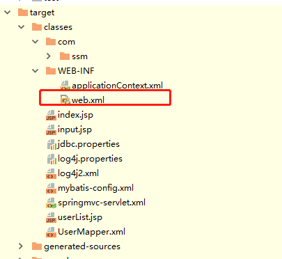 IDEA使用Maven构建Spring+SpringMVC+MyBatis整合项目demo成功执行但控制台Tomcat Locahost log输出No Spring ...