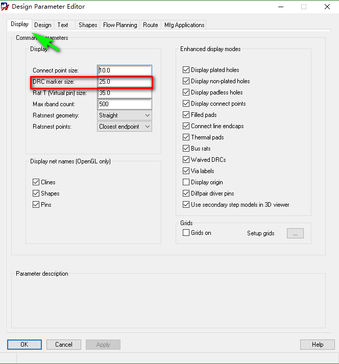 Cadence Allegro如何修改DRC标识的大小_alllegro drc errors 字符大小设置-CSDN博客