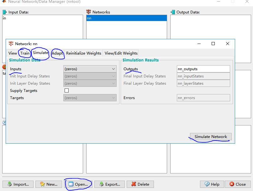 初探matlab神经网络——nntool Matlab Nntool Csdn博客