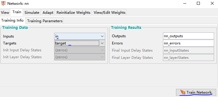 初探MATLAB神经网络——nntool_matlab nntool-CSDN博客