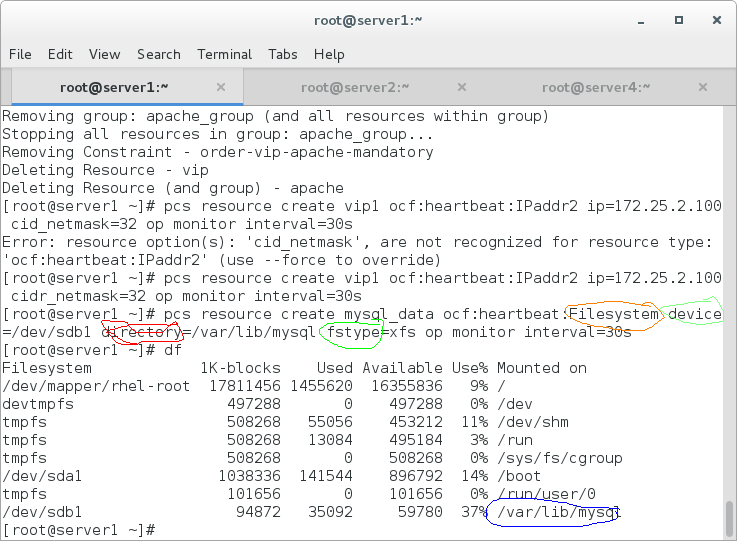 实练(一)红帽RHEL7自带的高可用套件使用之二pacemaker +corosyns + pcs +mysql_rhel 7 pcs ipmitool-CSDN博客