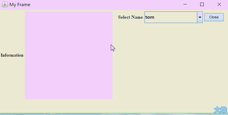 Java 编写一个程序实现信息匹配_有一个jlabel对象l1,要设置它的内容为"姓名",应选择-CSDN博客