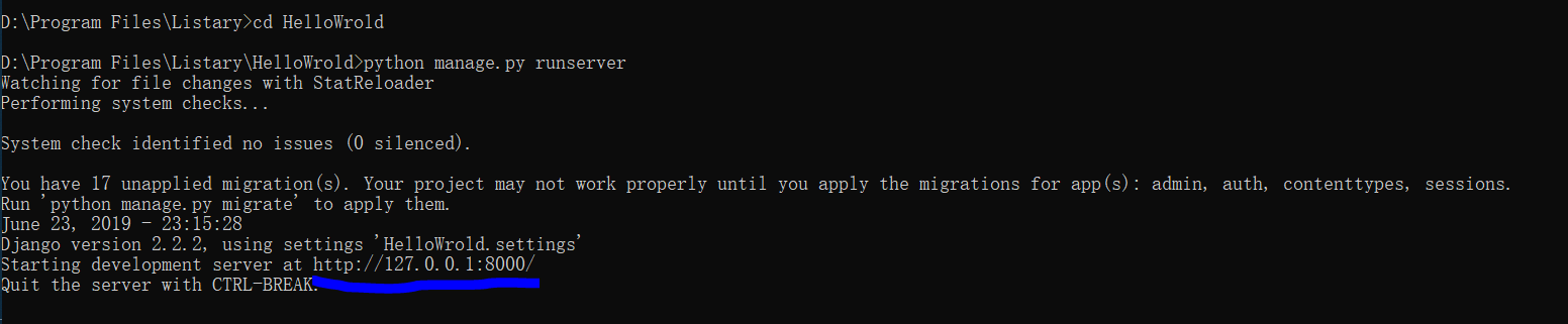 Python用django在网页输出helloworlddjango项目中创建应用输出 Hello World”的步骤 Csdn博客