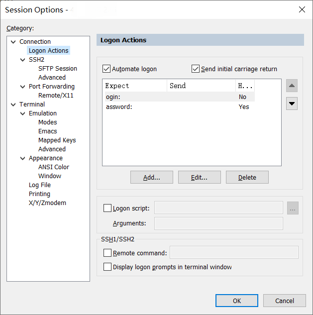 SecureCRT登录后访问指定路径的方法_securecrt ssh 如何快捷访问指定路径-CSDN博客