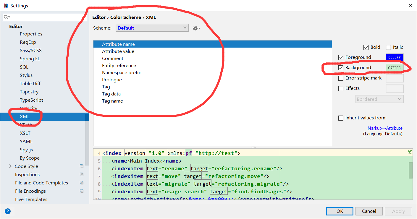 针对使用IDEA 打开的XML文件标签背景全为灰色问题 & idea 去除xml文件sql语句背景色_idea的xml文件去除灰色底纹-CSDN博客