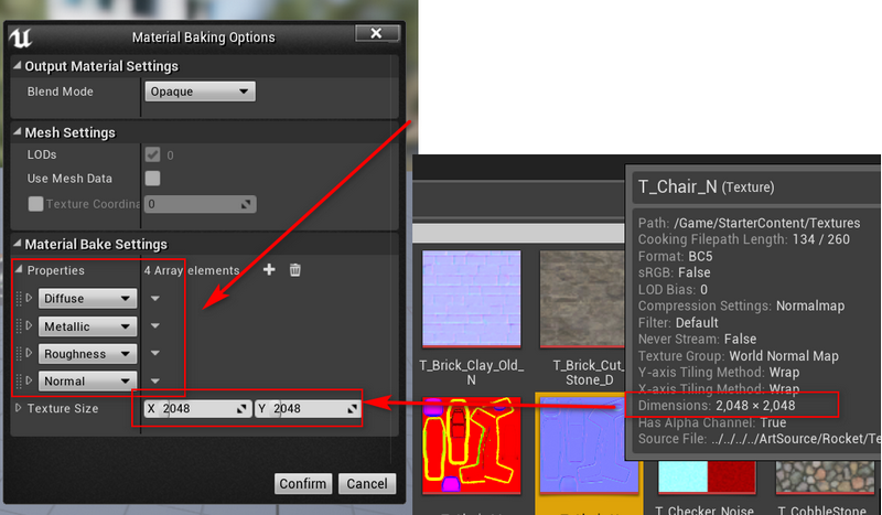 UE4 导出材质到Unity(贴图烘焙)_ue4资源怎么导入unity-CSDN博客