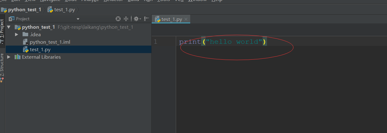 Idea里的第一个python程序idea 编写python代码 Hellword Csdn博客 