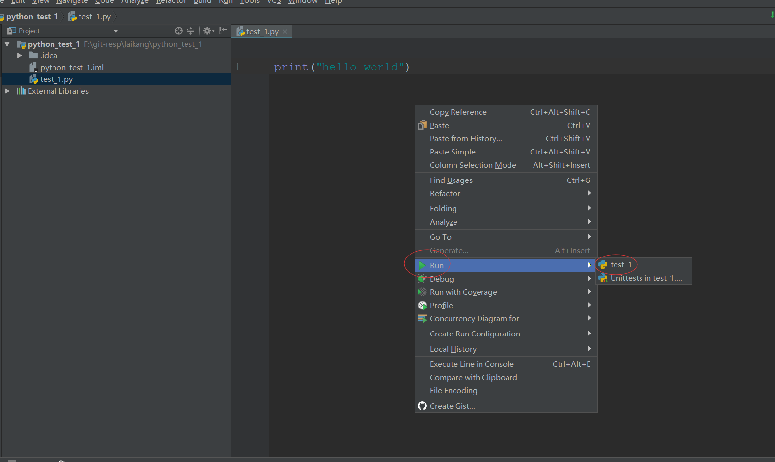 idea里的第一个python程序_idea 编写python代码 hellword-CSDN博客