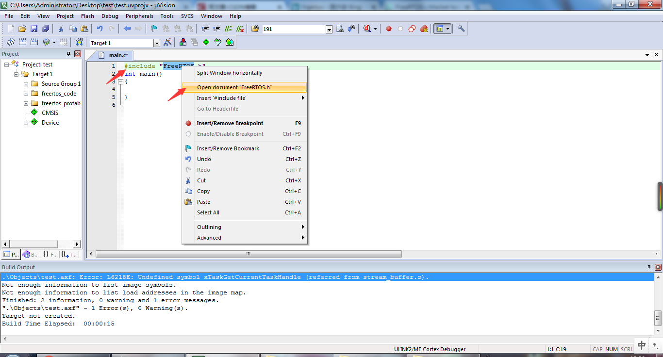 基于keil5自动配置stm32f103标准库的官网freertos移植_keil 安装freertos组件-CSDN博客