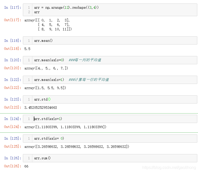 第四章 Numpy基础:数组与向量化numpy 向量作为数组元素 Csdn博客