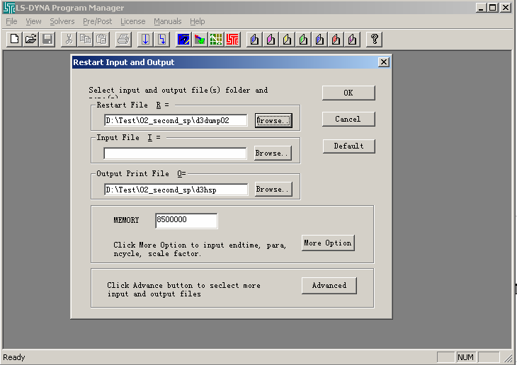 LS-DYNA 重启动分析_lsdyna重启动-CSDN博客