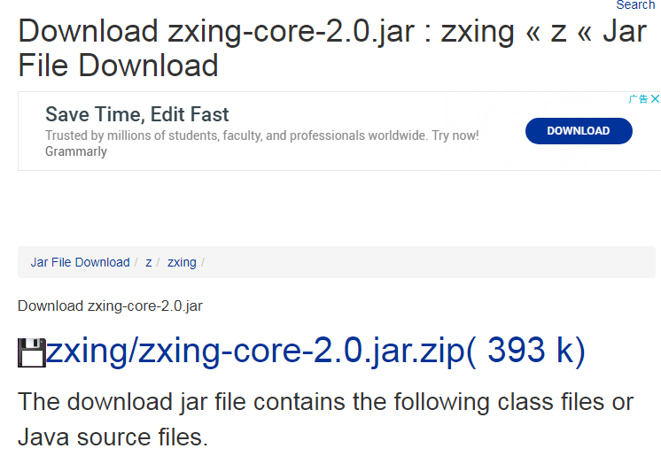 【android应用】生成微信二维码所需jar包在这里都能找到--core.jar,QRCode.jar,zxing.jar_com.qrcode:bcmail:jar:1.6.0-CSDN博客