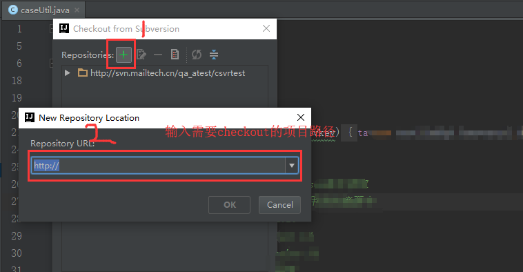 IDEA从svn上checkout项目的配置_idea svn checkout-CSDN博客