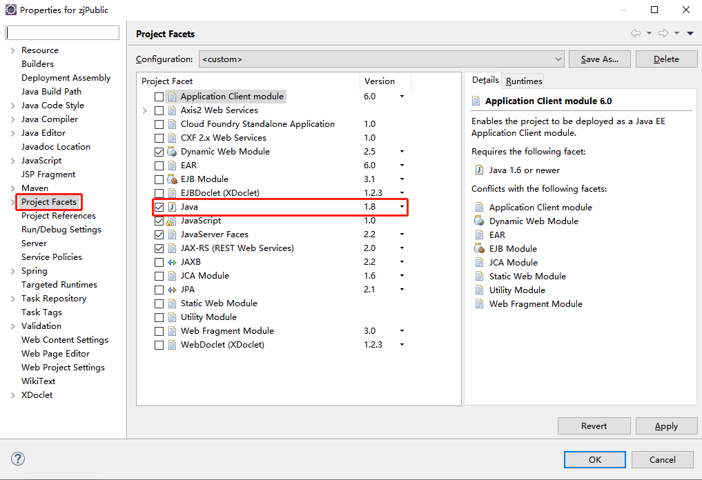 【eclipse ：Java compiler level does not match the version of the installed Java project facet.】解决 ...