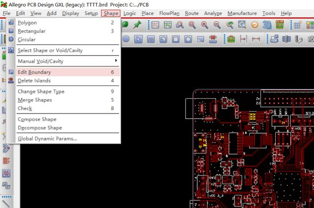 Cadence的allegro下修铜皮实例-01_allegro修剪铜皮-CSDN博客