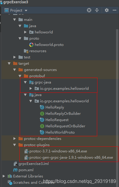 Idea Java开发 Grpc框架的服务端和客户端 Helloworld实例grpc Java Intellij Csdn博客