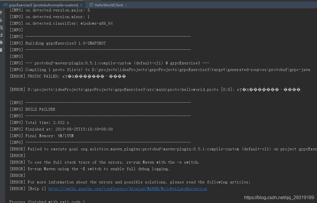 Idea Java开发 Grpc框架的服务端和客户端 Helloworld实例grpc Java Intellij Csdn博客