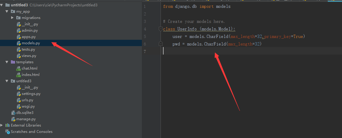PyCharm下Django+Mysql实现注册界面_在pycharm中用html写用户注册-CSDN博客