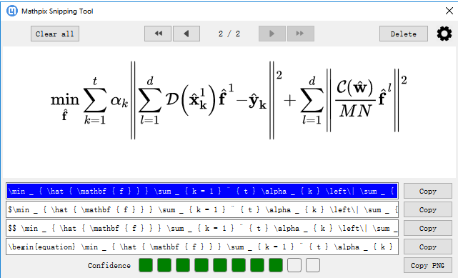分享一款好用的扫描公式即可编辑的软件 Mathpix Snipping Tool，简单好用，方便快捷-CSDN博客