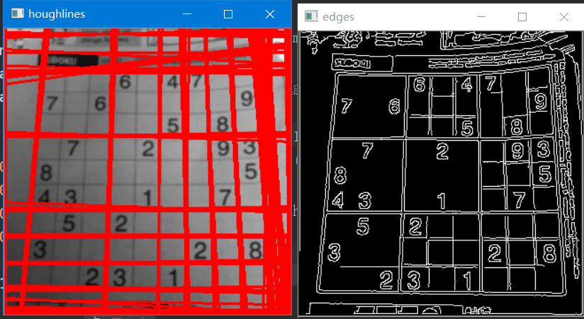 opencv：霍夫直线检测_cv2.canny(gray, 50, 150, aperturesize=3)-CSDN博客