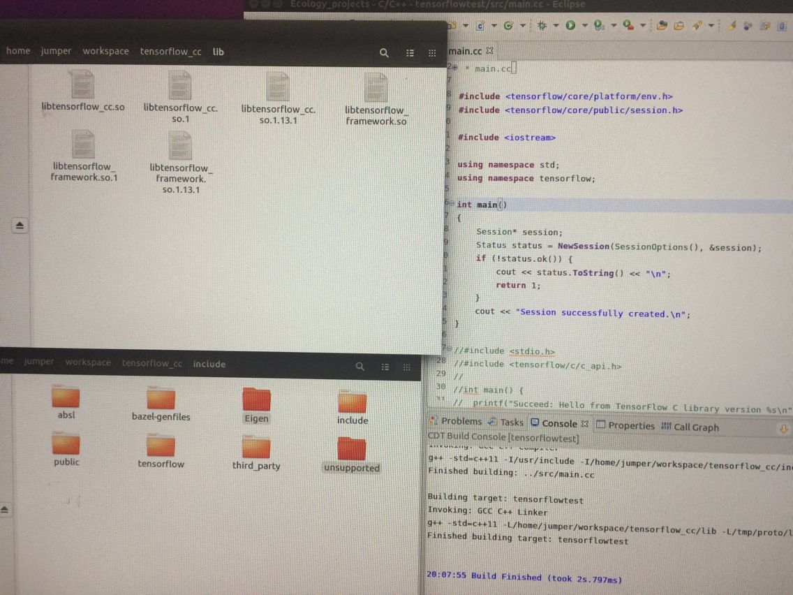 opencv4.1无法加载python-cnn模型，编译第三方库libtensorflow_cc.so巨坑_streamexecutor device (0):