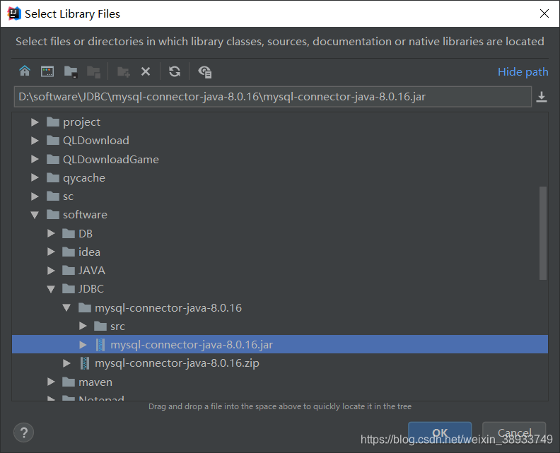 Jdbc 驱动程序的配置 Mysql 55 Itellij Ideamysql55 Jdbc驱动 Csdn博客