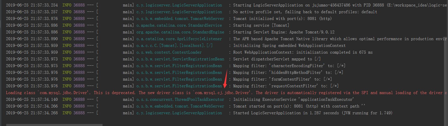 The New Driver Class Is `com Mysql Cj Jdbc Driver Csdn博客