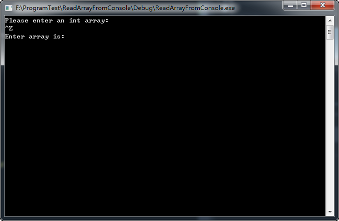 C++从控制台连续读取数组：while(std::cin)终止_std:cin 结束-CSDN博客