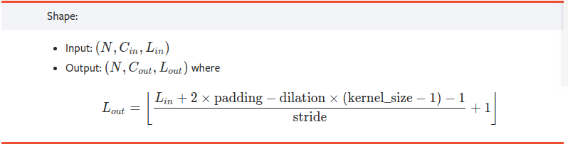 pytorch文档阅读（二）torch.nn.Convolution layers_nn.conv1d 多个输入维度的卷积核滑动过程 信号-CSDN博客