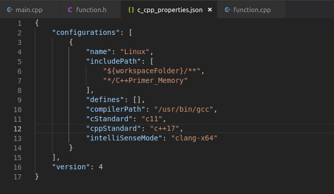 Linux下vscode编写c程序如何添加头文件和对应的cpp文件vscode Cpp引入头文件 Csdn博客