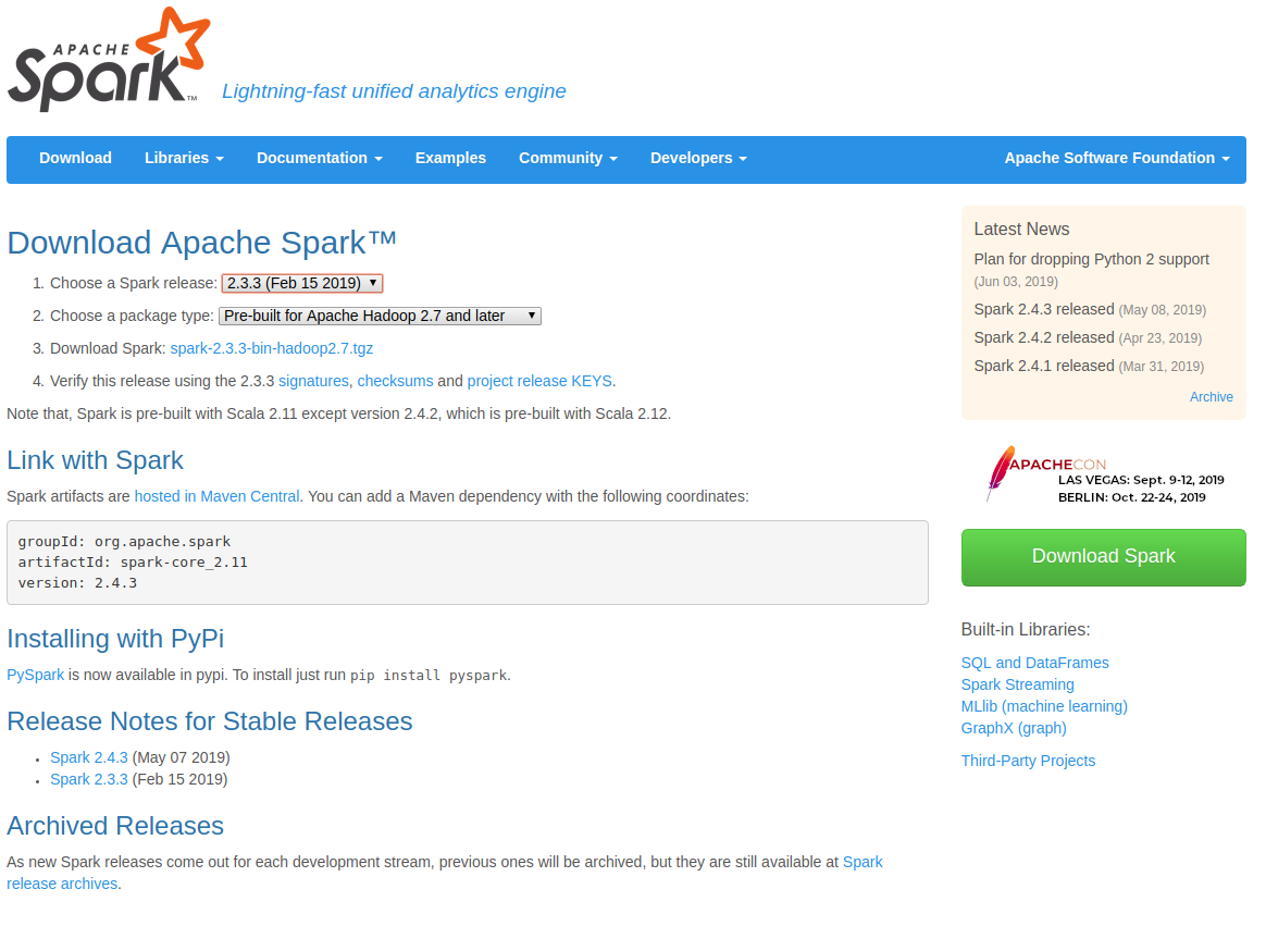 Spark安装-ubuntu 18.04下安装-CSDN博客